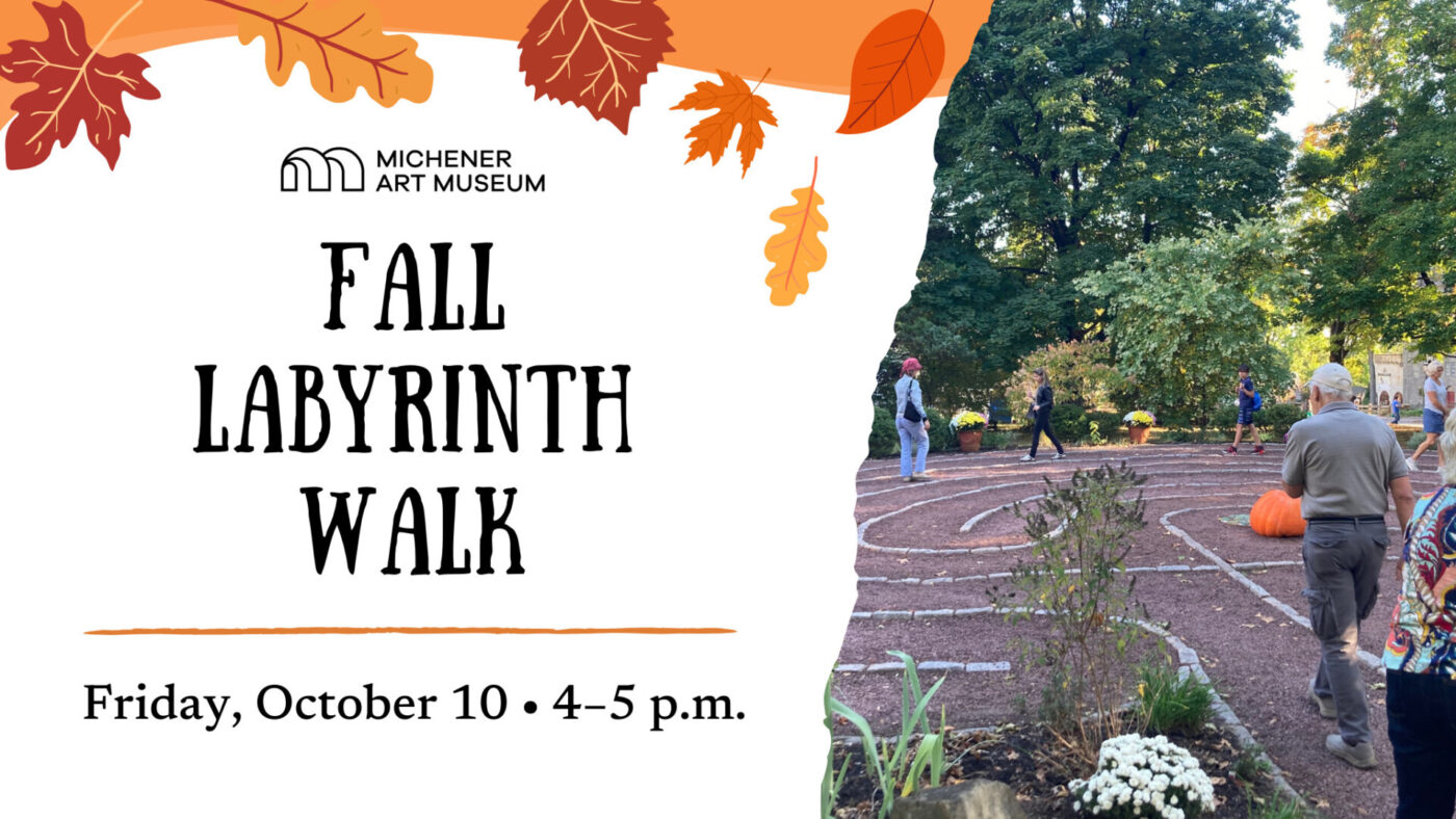 Fall Labyrinth Walk - Michener Art Museum